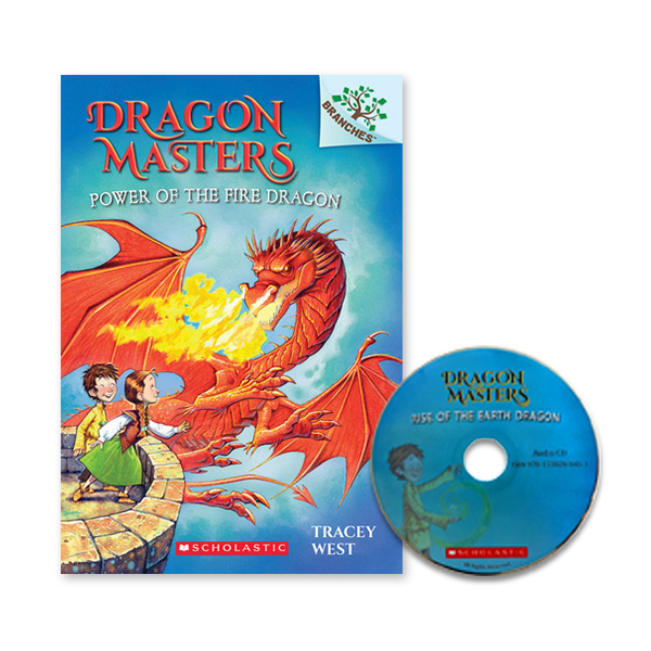 Dragon Masters #4:Power of the Fire Dragon (with CD)